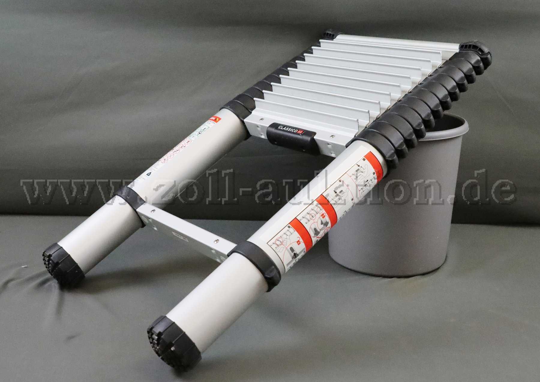 Zoll-Auktion - 1 Teleskopleiter TELESTEPS Typ 60238 Classico 3,8 (ID 932652)