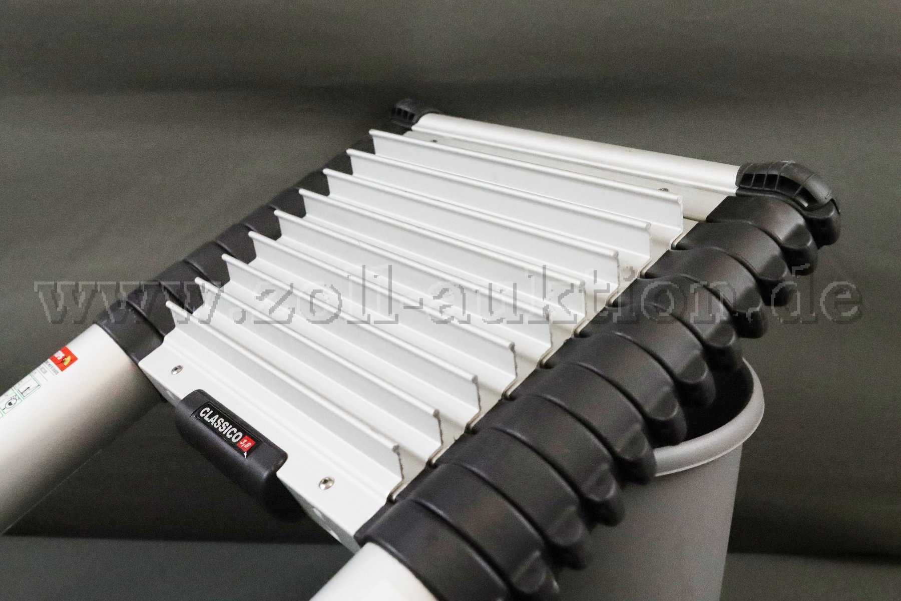 Zoll-Auktion - 1 Teleskopleiter TELESTEPS Typ 60238 Classico 3,8 (ID 932652)