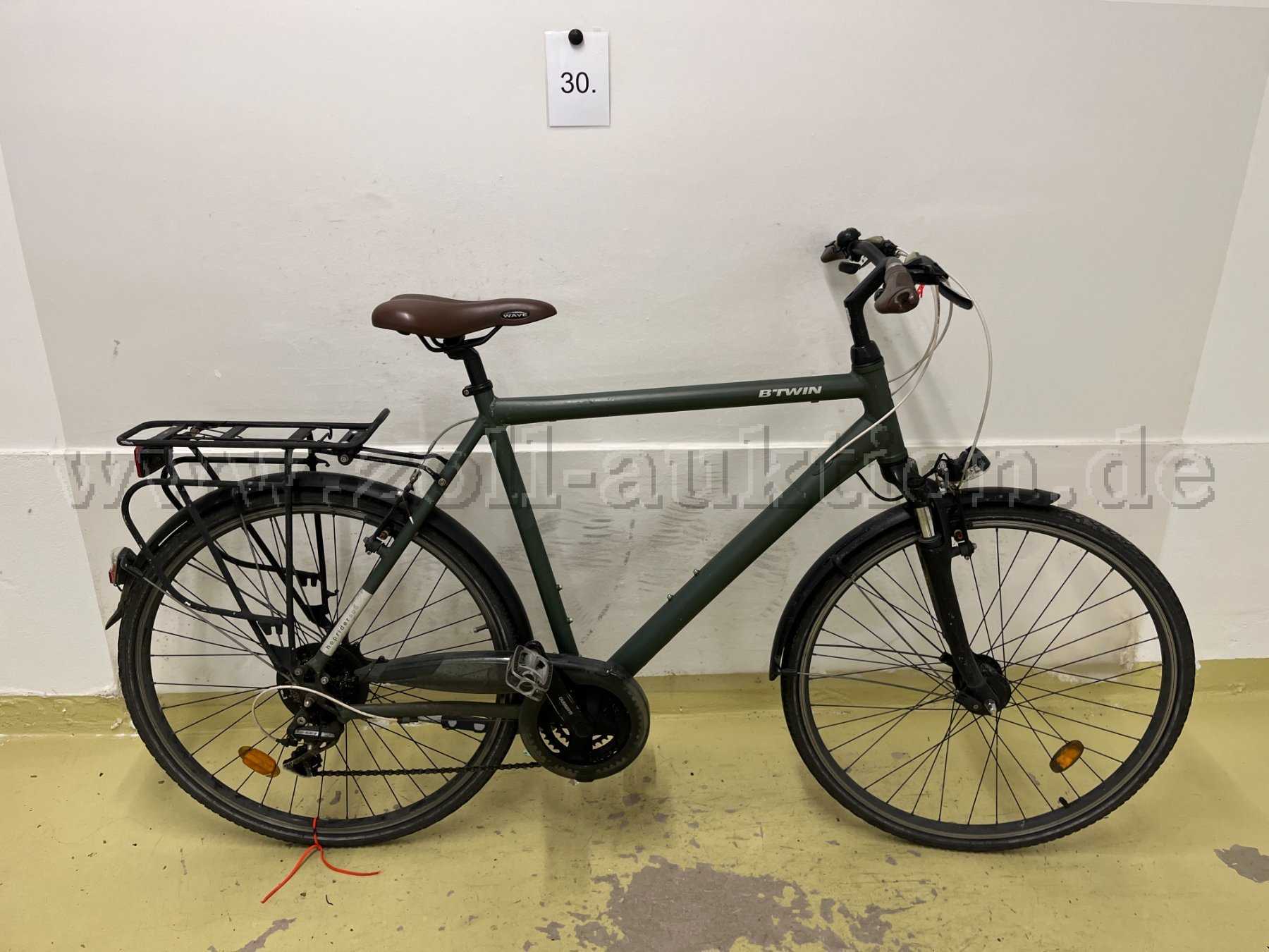 Zoll-Auktion - 1 Trekking-Rad von BTWIN "hoprider500", 28 Zoll, RH 60 ...