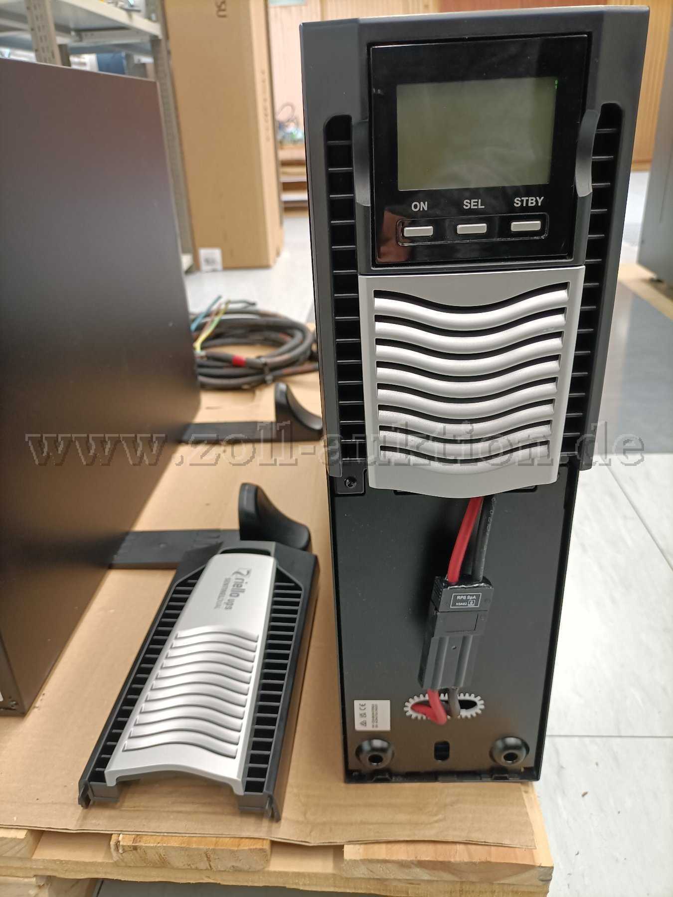 Zoll-Auktion - 1 Unterbrechungsfreie Stromversorgung USV or UPS, 6kVA ...