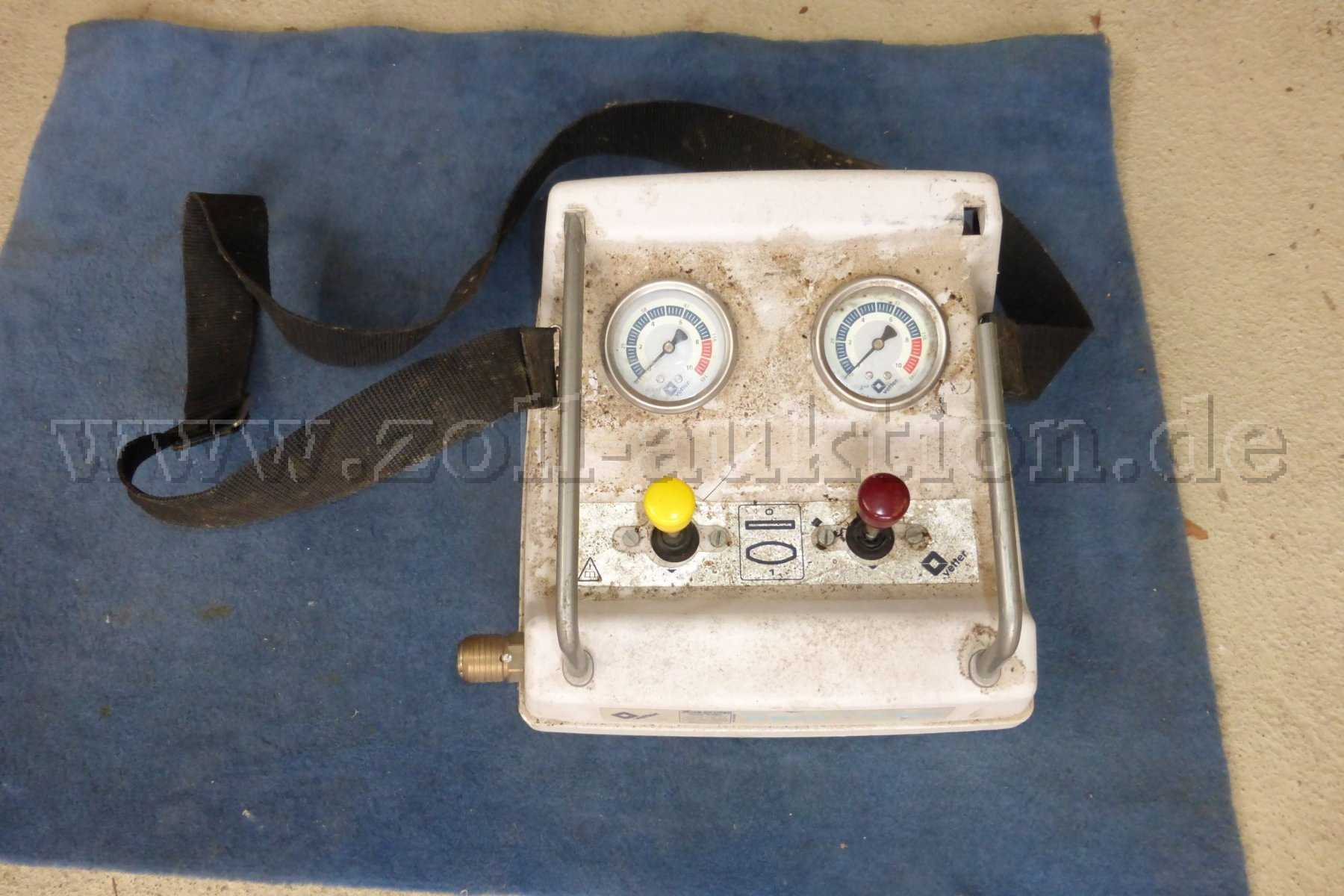 Zoll-Auktion - 1 Vetter Steuereinheit für Hebekissen (bis 8 bar) der Feuerwehr (ID 921399)