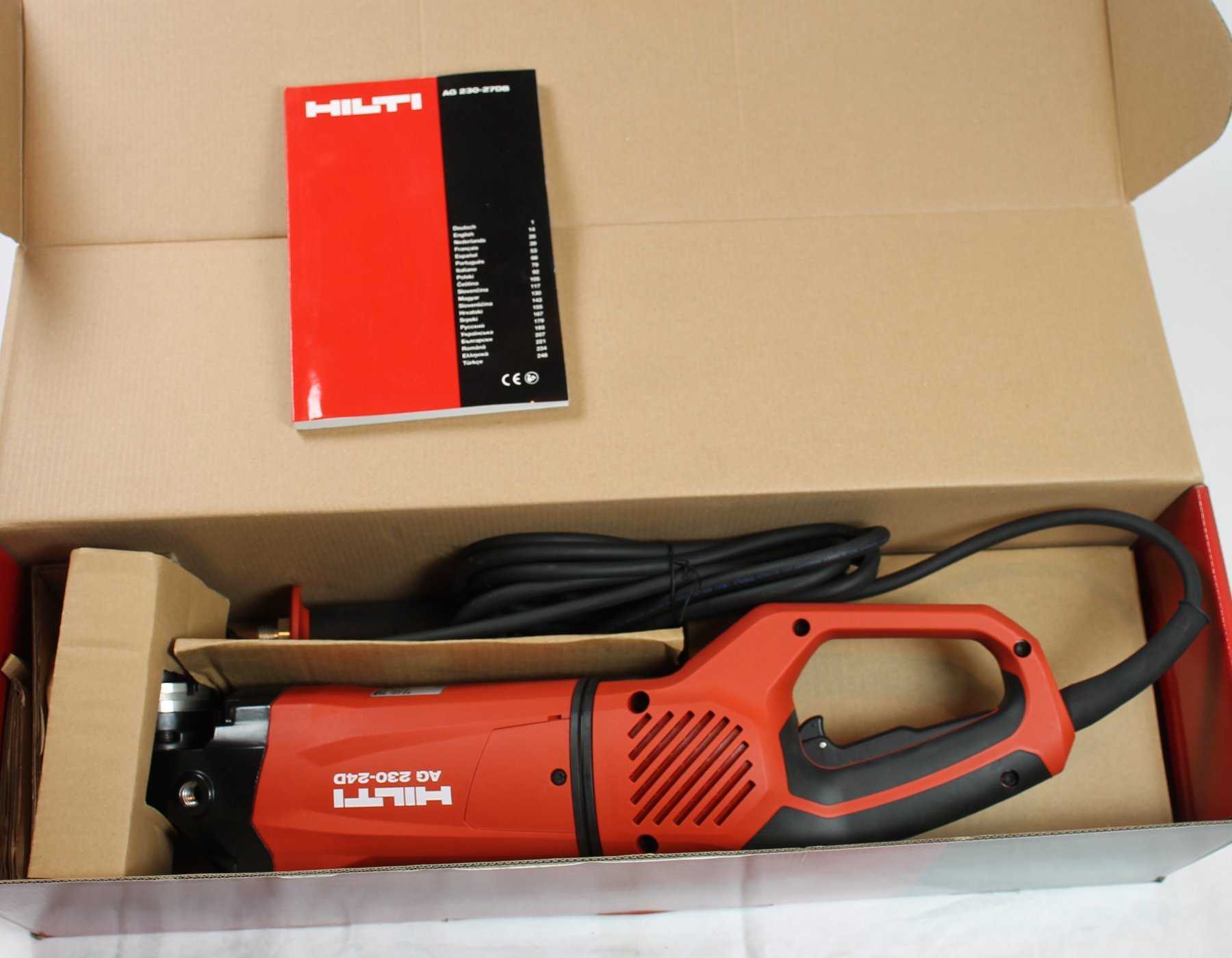 Zoll-Auktion - 1 Winkelschleifer „Hilti“ AG 230-27DB (ID 965749)