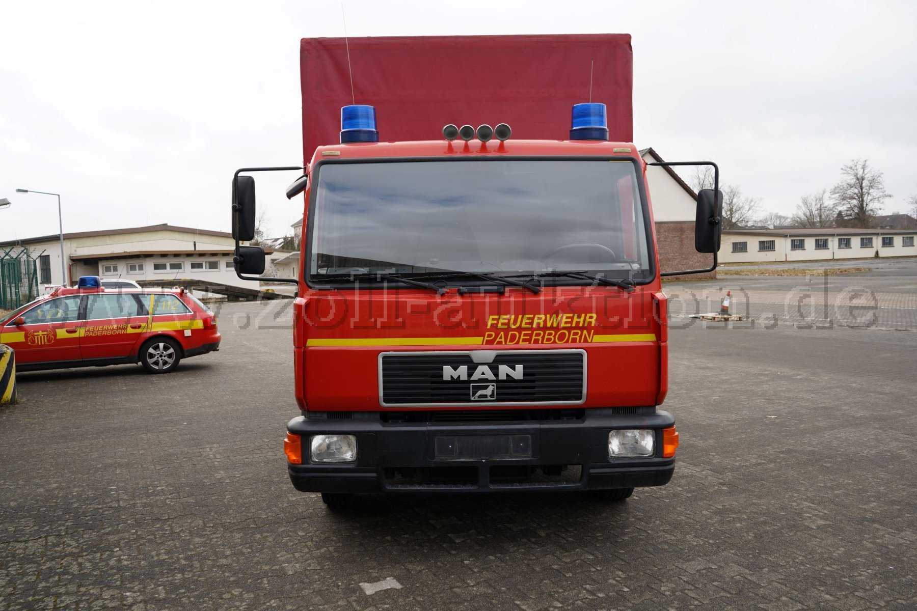 Zoll-Auktion - 1 ehem. Gerätewagen Logistik MAN 8.163 LC (ID 964076)