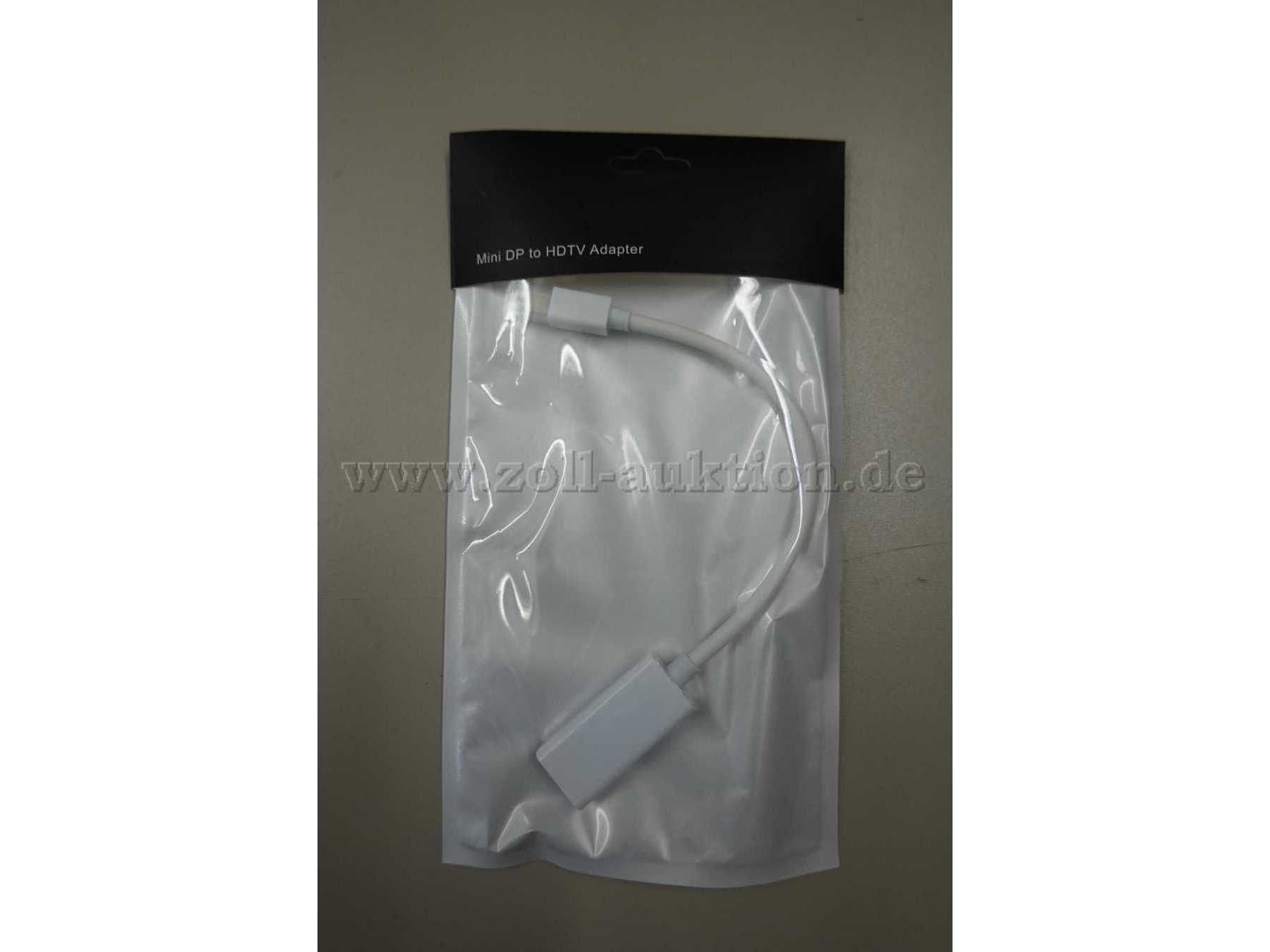 Zoll-Auktion - 23 Display Port Adapter, Mini DP Stecker auf HDMI Buchse ...