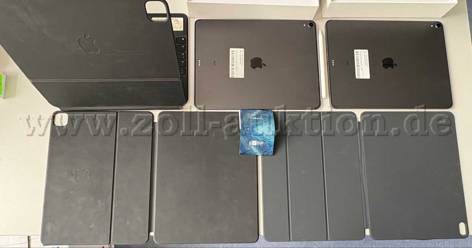 Zoll-Auktion - 2 Apple iPad Pro 12,9" (3. Gen) Wi-Fi+Cellular, 2 ...