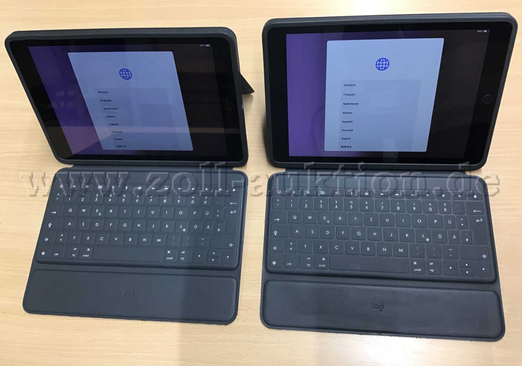 Zoll-Auktion - 2 Original Apple iPad 7. Gen. A2198 32 GB/10,2 ...