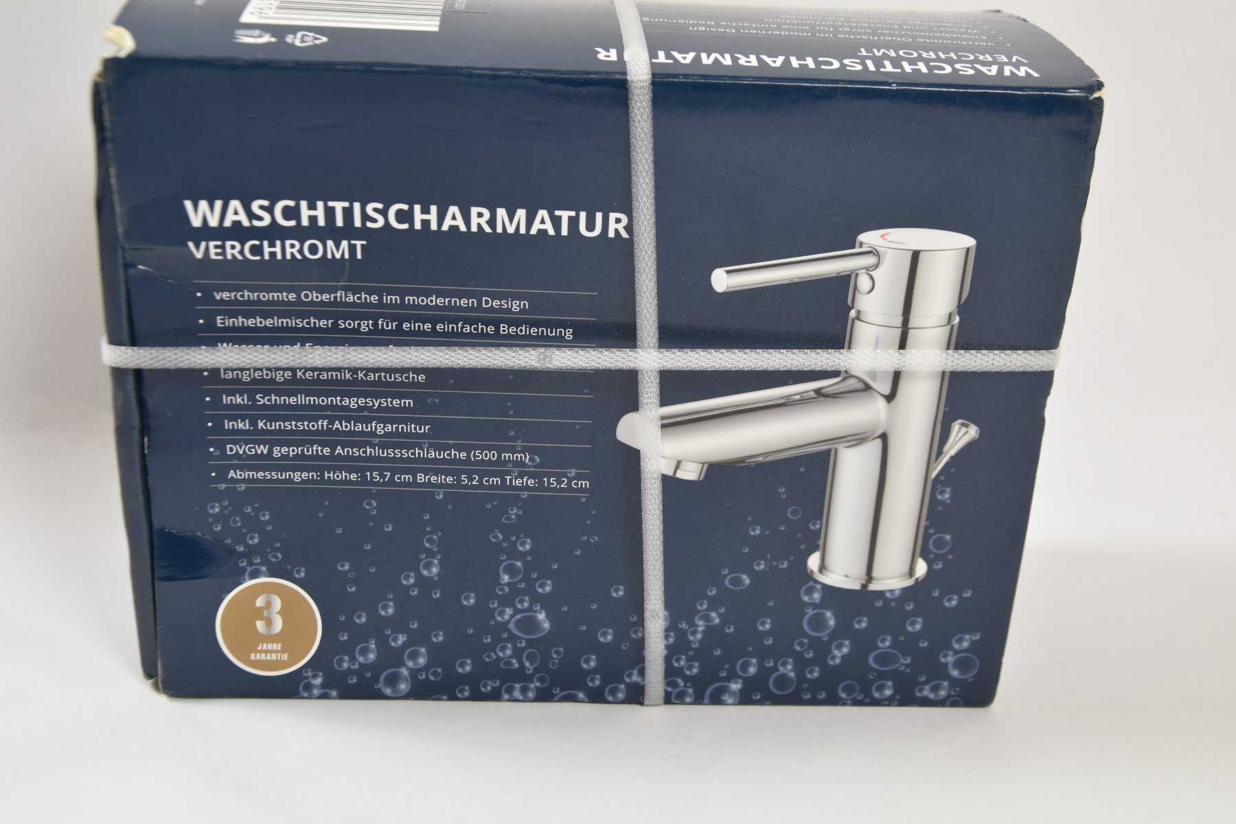 Zoll-Auktion - 2 verchromte Wasserhahnarmaturen der Marke „IN&OUT House ...