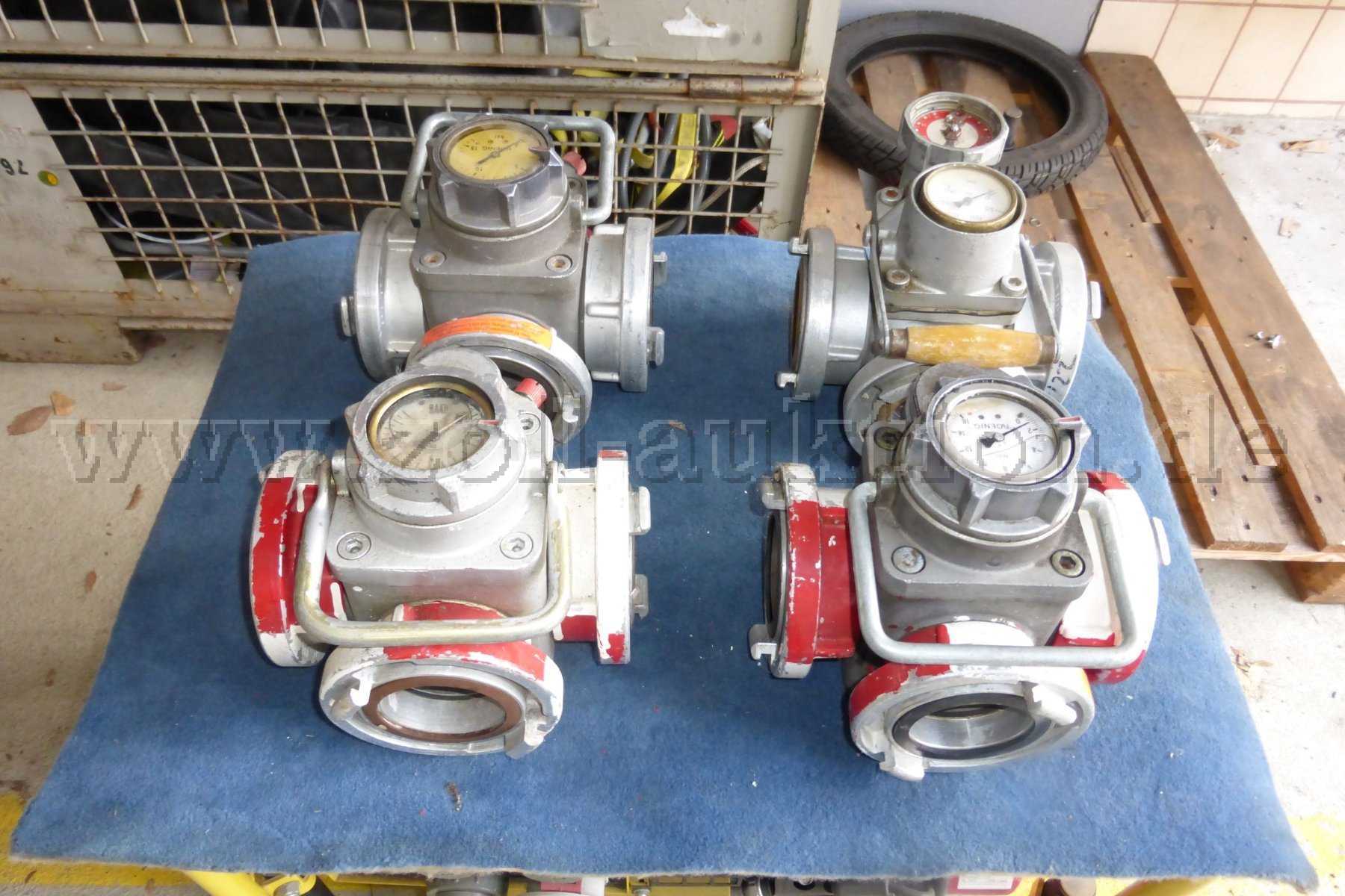 Zoll-Auktion - 4 Druckbegrenzungsventile von AWG, Renus u. Hoenig ...