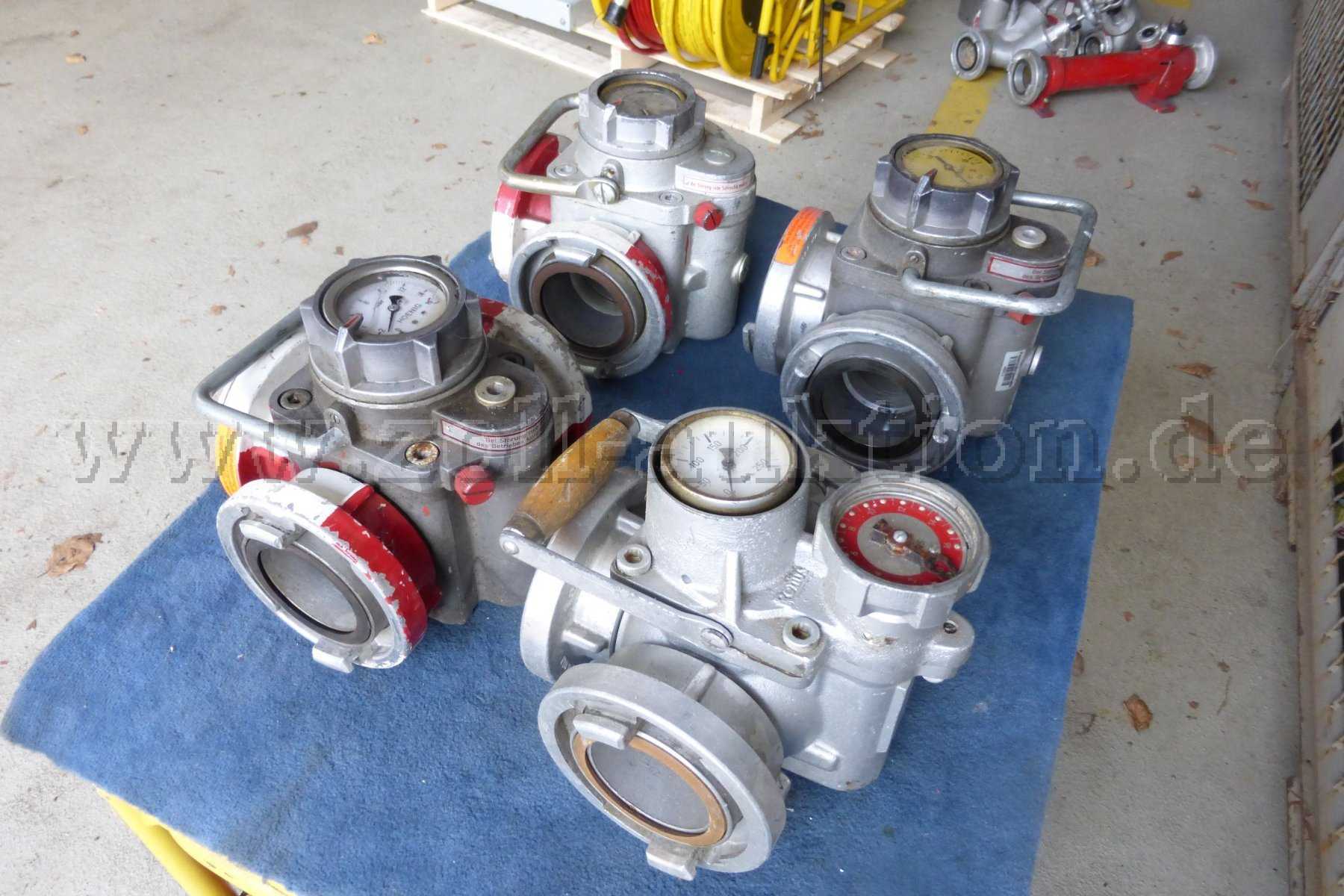 Zoll-Auktion - 4 Druckbegrenzungsventile von AWG, Renus u. Hoenig ...