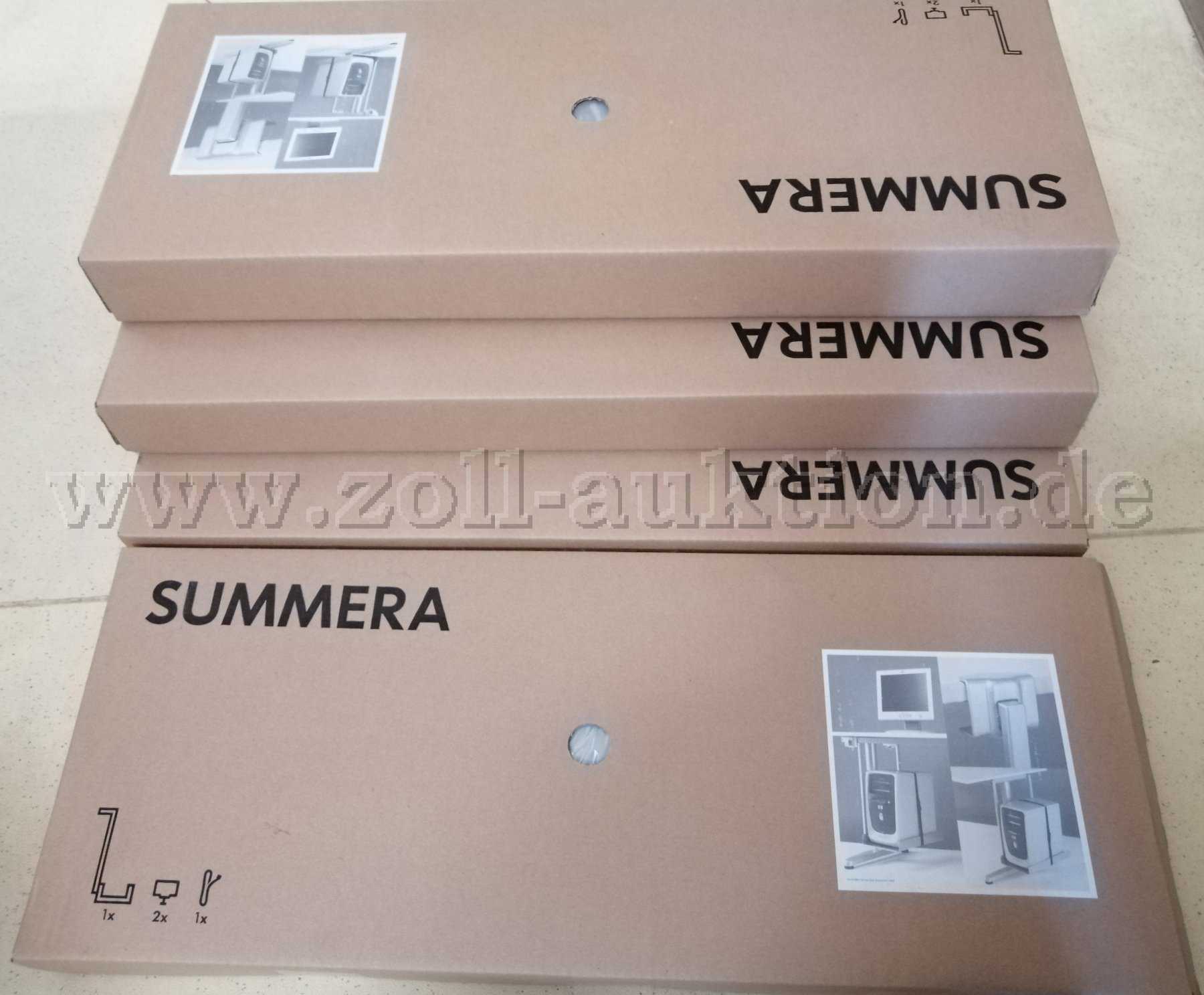 Zoll-Auktion - 4 IKEA Summera Schreibtischhalterung für PC (300.904.38 ...