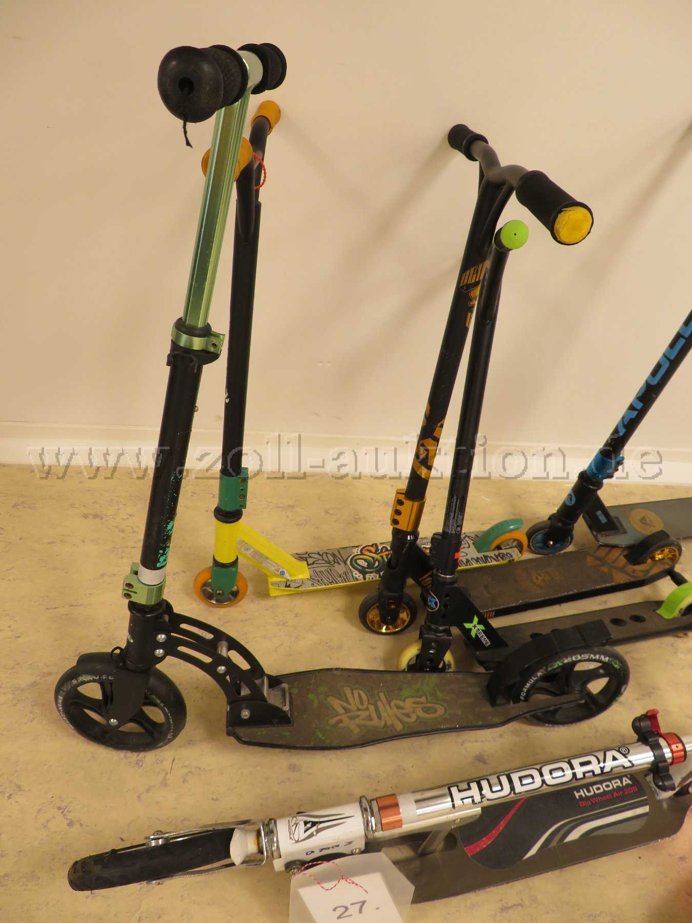 Zoll-Auktion - 5 City-Scooter im Konvolut, verschiedene Marken (ID 962406)