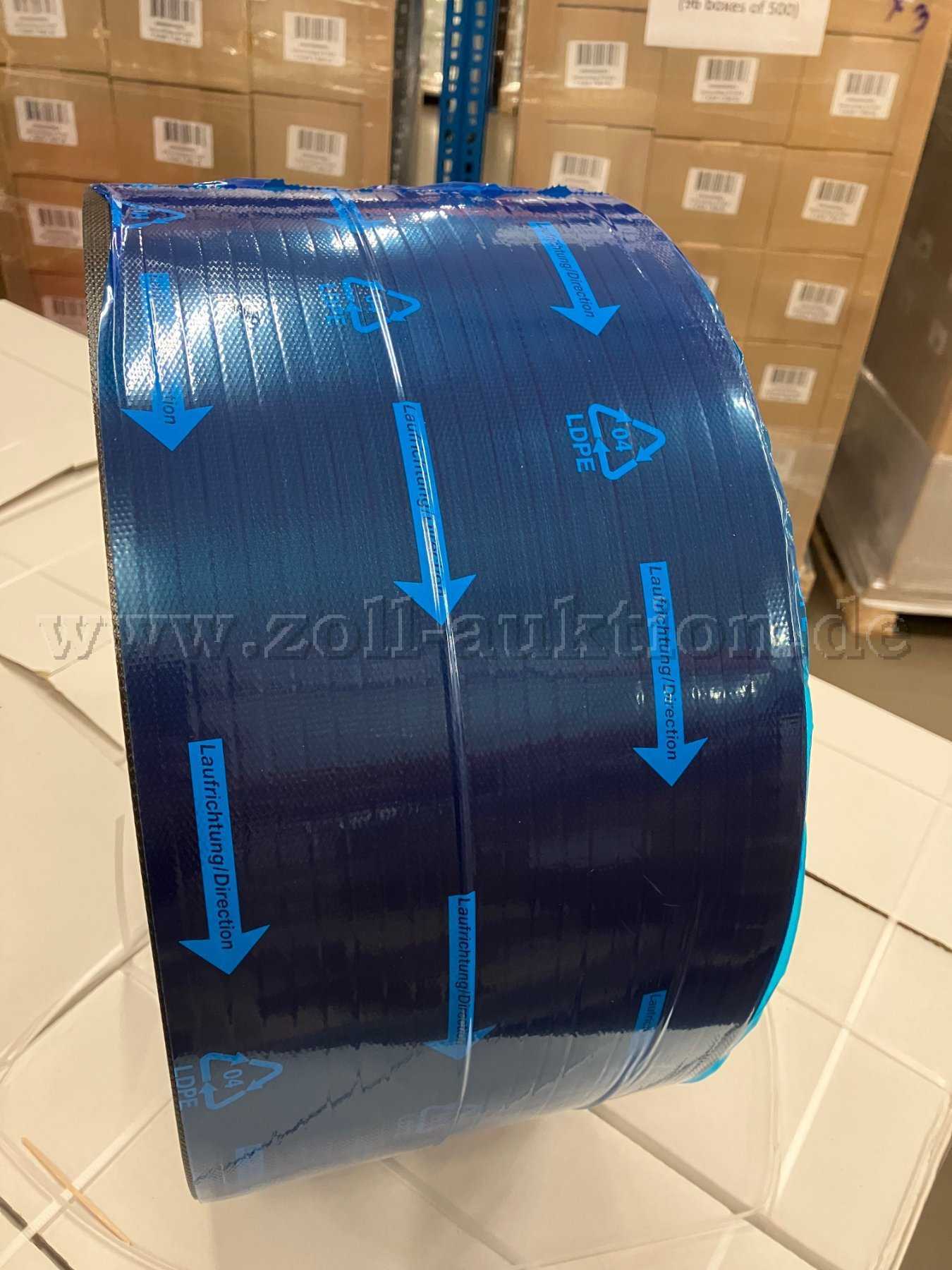 Zoll-Auktion - 74 Rollen schwarzes Umreifungsband von der Firma Mosca ...