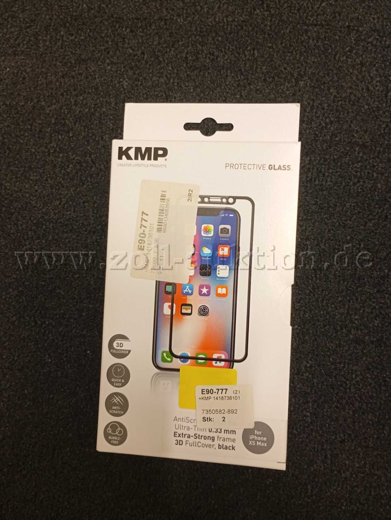 Zoll-Auktion - 8 Displayschutzgläser für iPad 4 Mini, Apple von der KMP ...