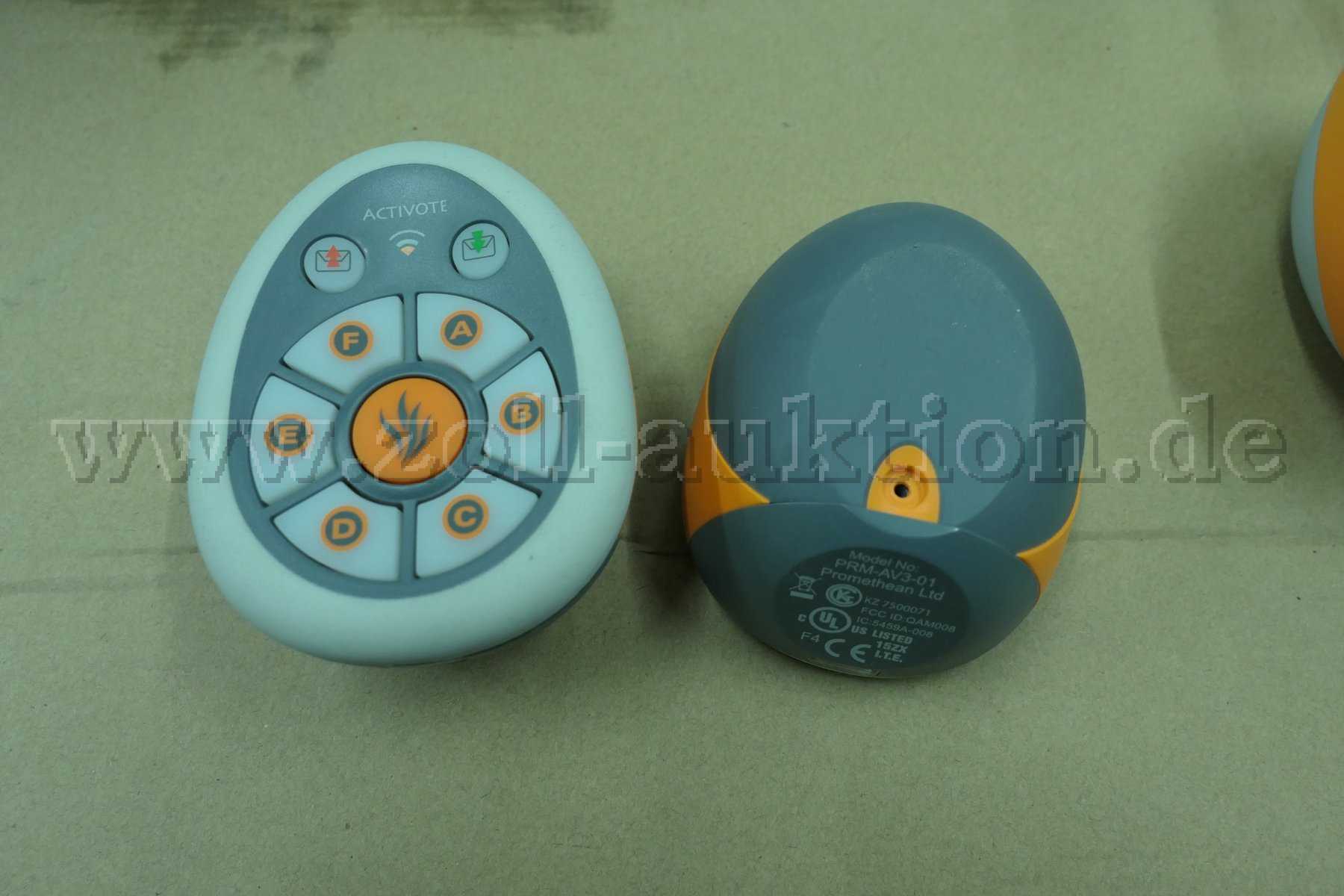 Zoll-Auktion - 93 Prometean ActiVote - Abstimmgeräte PRM-AV3-01+ 5 ...